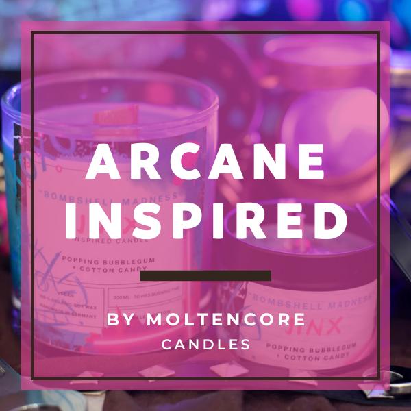 Arcane inspired candles – moltencore candles